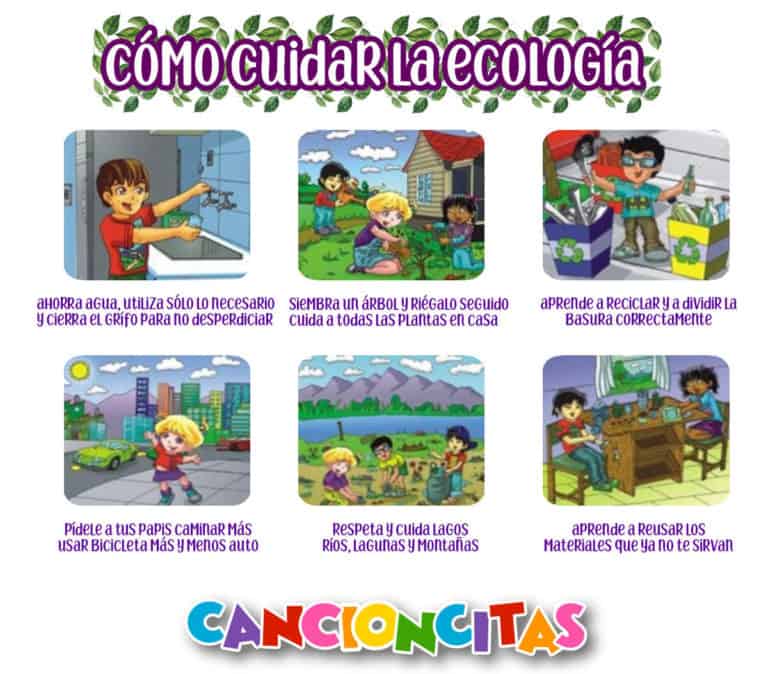 Cómo Cuidar El Medio Ambiente Cancioncitas